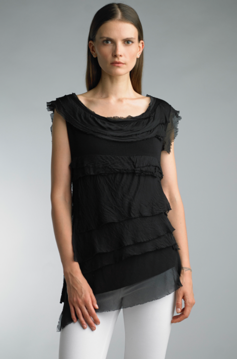 Silk Layered Top (Multiple Colors) – Mercantile Home & Apparel